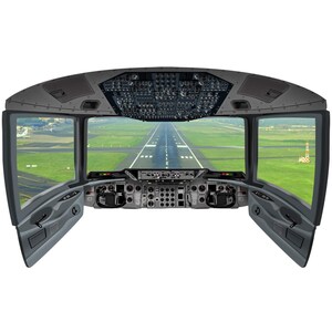 Aviation Wall Art - Cockpit Wall Decal Window Wall Mural | Airplane ...