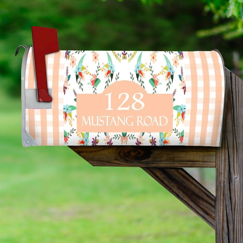 Custom Address Mailbox Magnet Personalized Mailbox Covers - Etsy