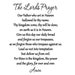 The Lords Prayer Bible Verse Wall Art Christian Wall Decal - Etsy