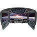Galaxy Wall Decal | Space Decal | Shuttle Cockpit Window Wall Mural ...