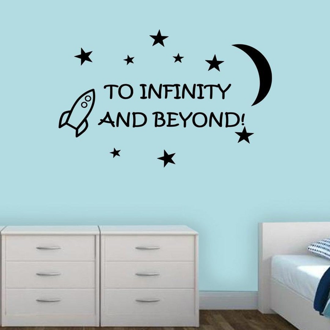 To Infinity and Beyond! - Nursery Wall Decals for Boys Room - Kids Room ...