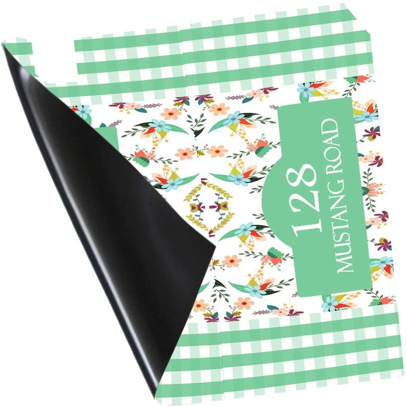 Custom Address Mailbox Magnet Personalized Mailbox Covers - Etsy