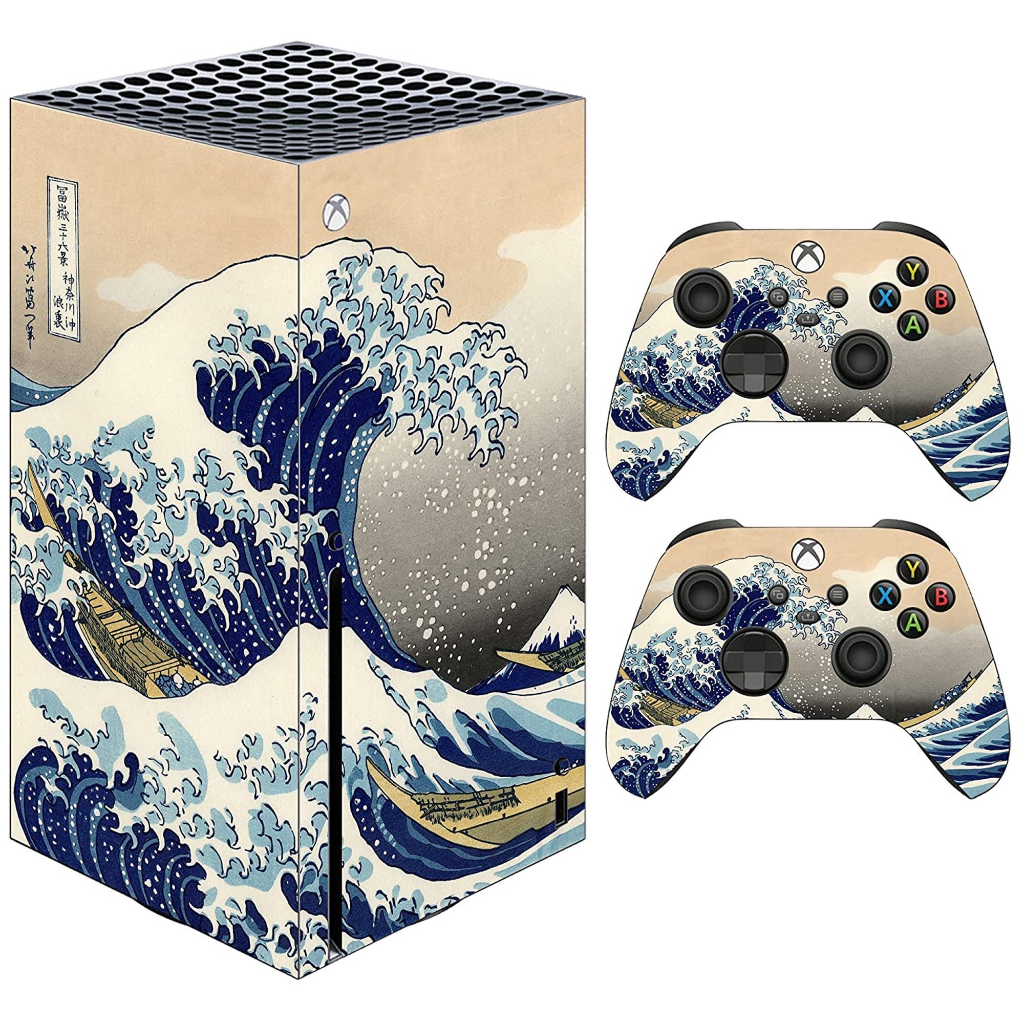 The Great Wave off Kanagawa Skin for Xbox Series X Console and ...