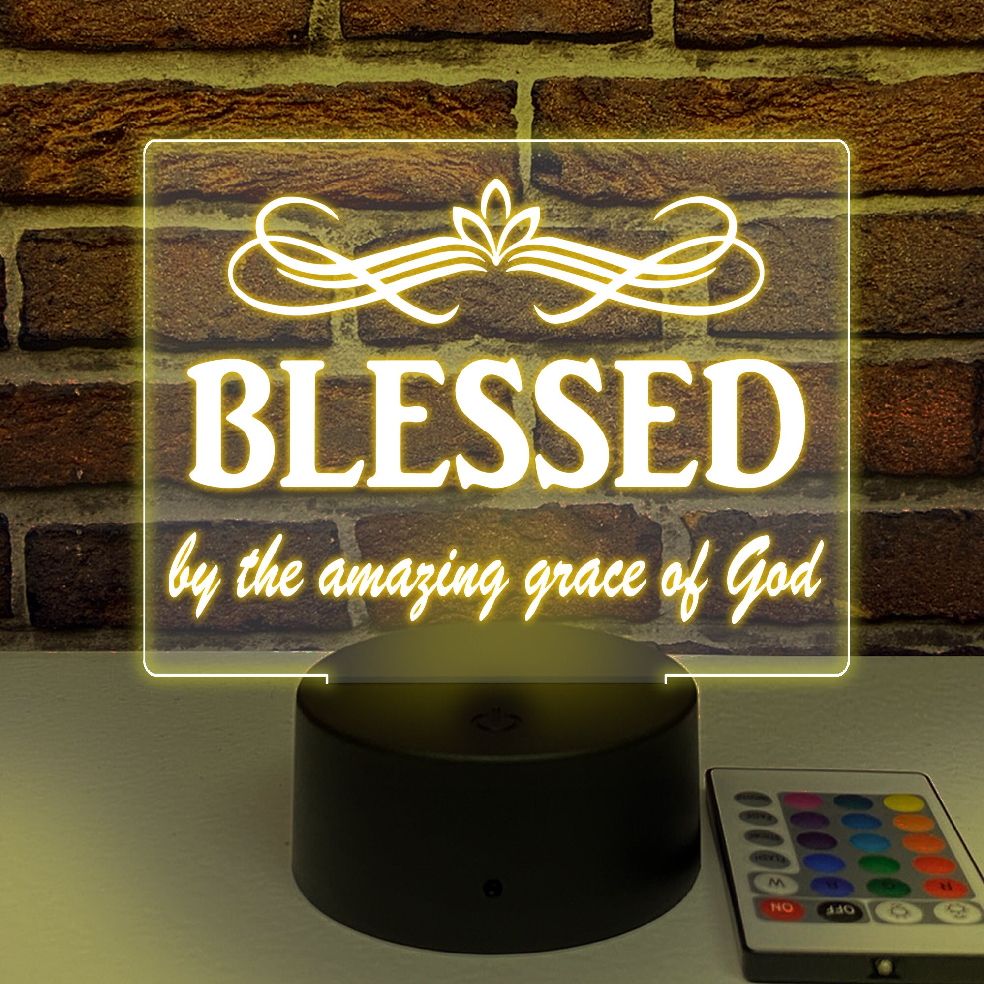 Baptism Boy-adult Led Light Gift Christian Bible Verse Study - VWAQ ...