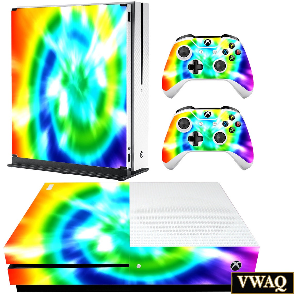 Tie Dye Xbox One Slim Skin Decal for Console and Controllers - Etsy