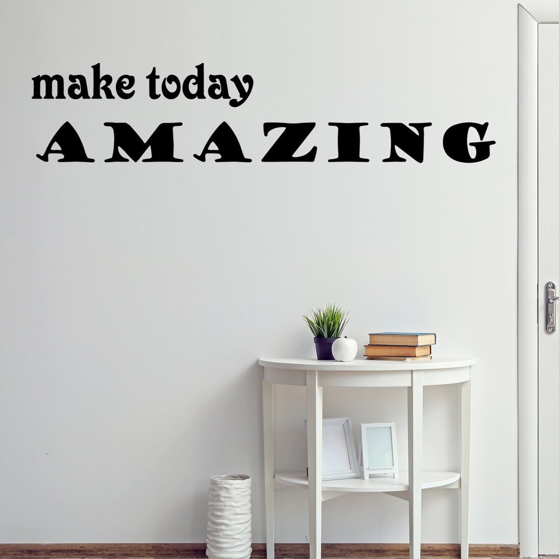 VWAQ Make Today Amazing Vinyl Wall Decal Uplifting Wall | Etsy