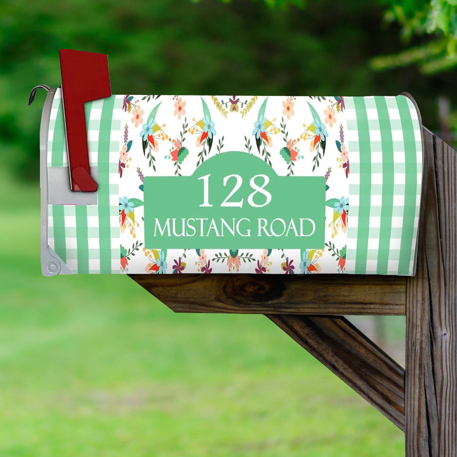 Custom Address Mailbox Magnet Personalized Mailbox Covers - Etsy