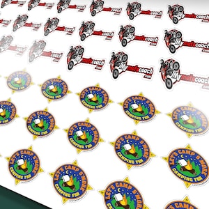 Sticker Pack Custom Logo Stickers Pack of 250 Full Color Sticker Prints ...