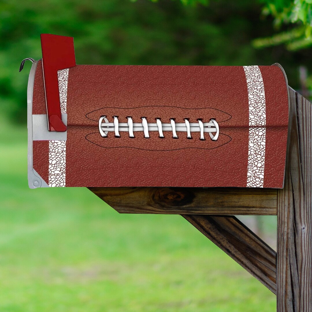 Football Mailbox Covers Magnetic Sports Decorative Art - VWAQ MBM28 - Etsy