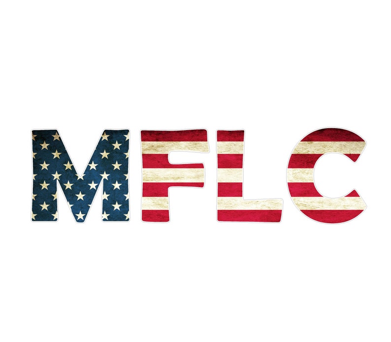 Custom Printed and Laminated American Flag Vinyl Decal MFLC - Etsy