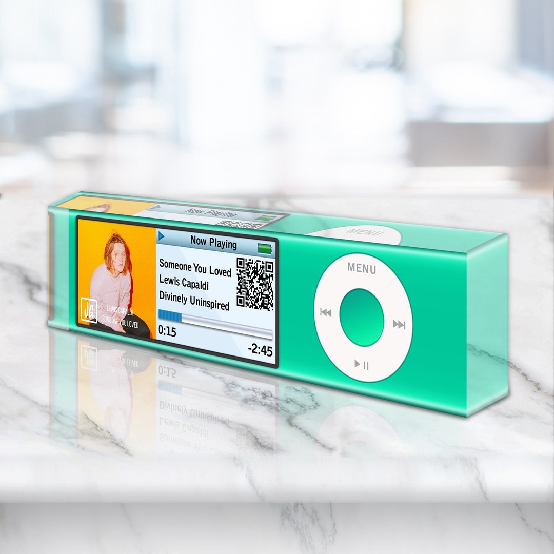 Custom Song QR Code Acrylic Sign Music Plaque Couples Wedding Gift ...