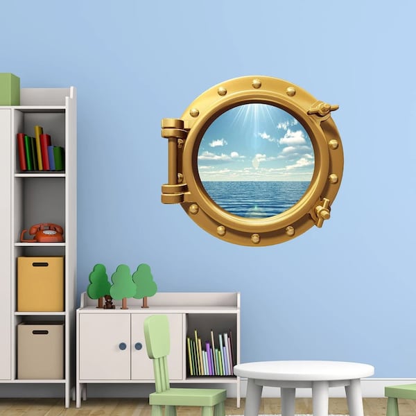 Porthole Wall Decal - Etsy