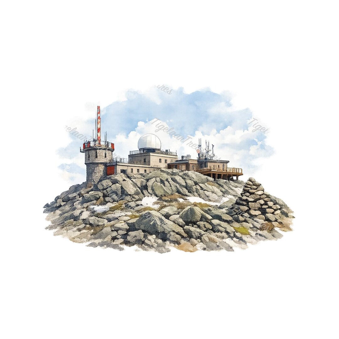 20 New Hampshire Clipart – Enchanting Watercolor Collection, 20 Png ...