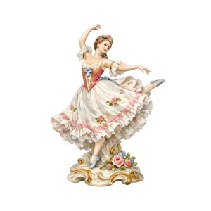 20 Rococo Icons Clipart – Exquisite Watercolor Png Collection, Charming ...
