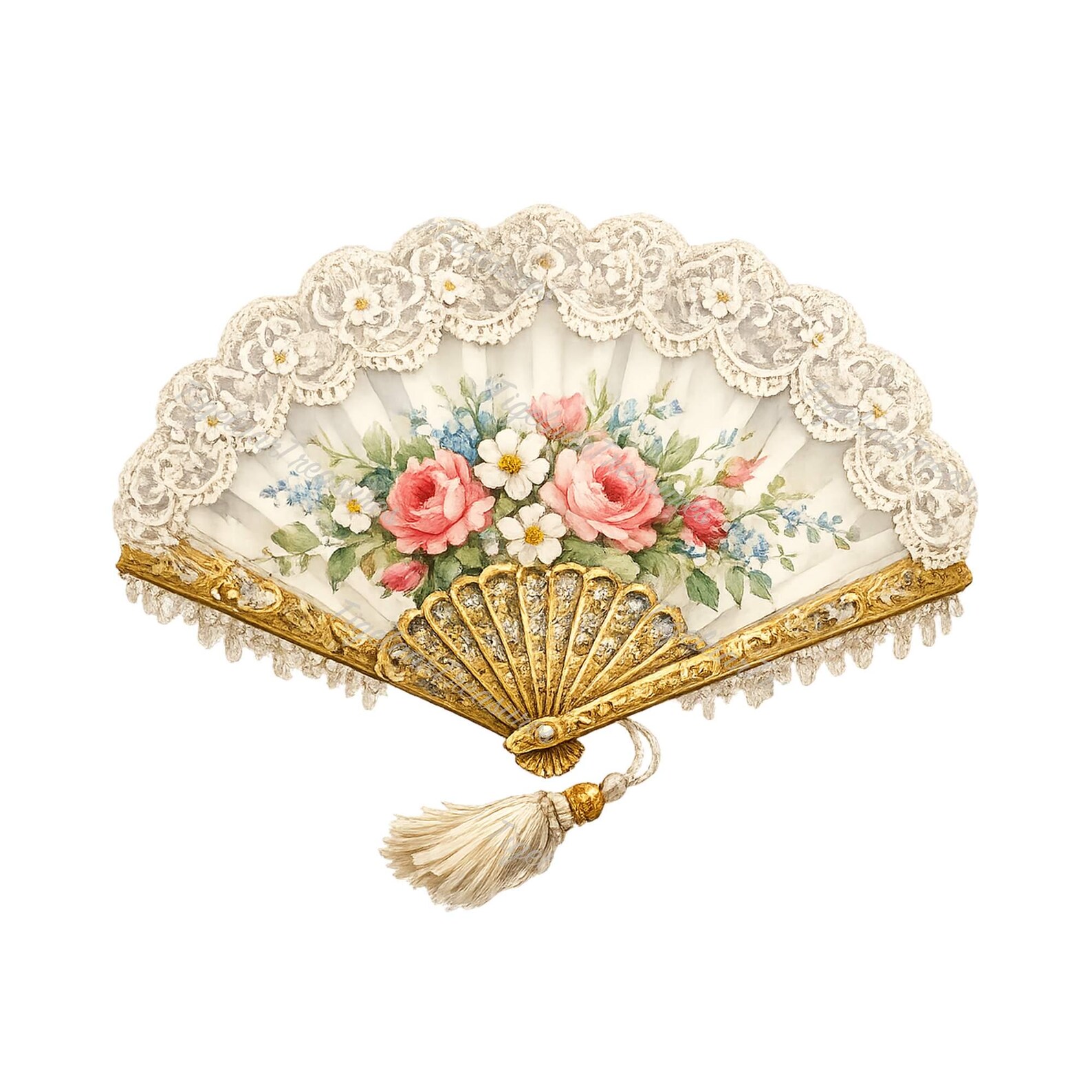 20 Rococo Era Clipart – Enchanting Watercolor Png Collection ...