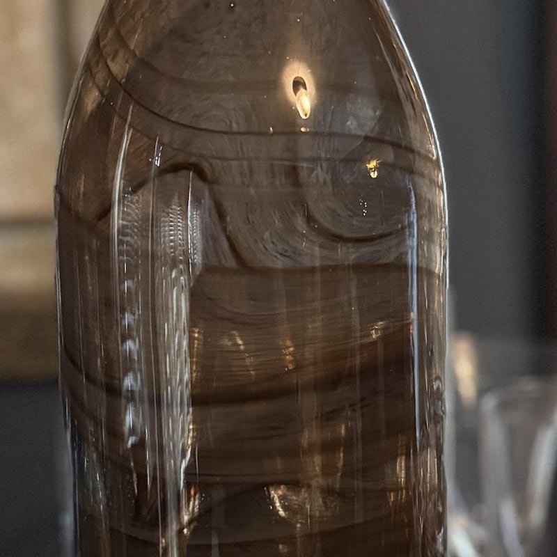 Smoke Amber Vase - Etsy