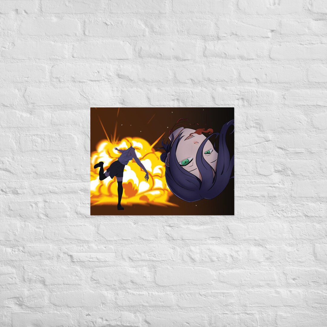 BOOM - Chainsaw Man Reze Arc Poster, Anime Wall Art, Dark Fantasy Anime ...