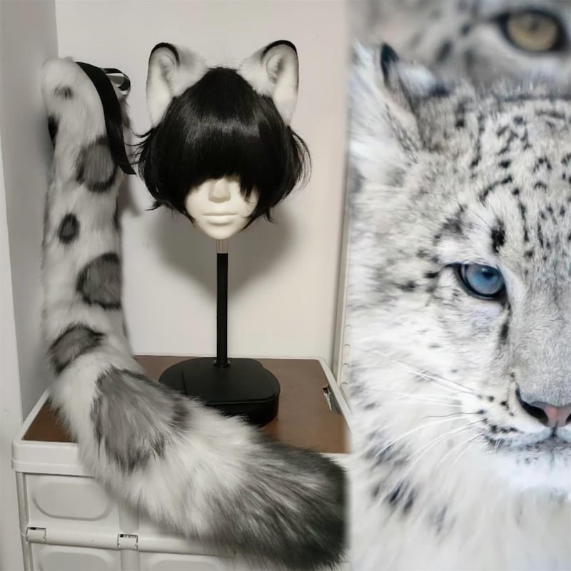 Therian snow leopard tail cheap - Etsy.de