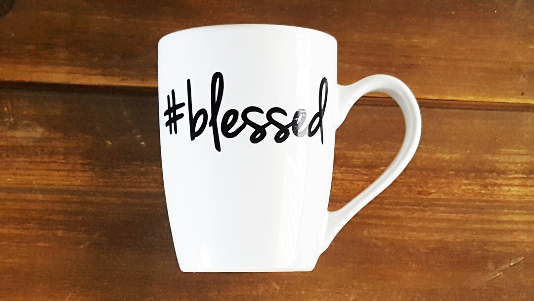 Blessed Coffee Mug - Etsy