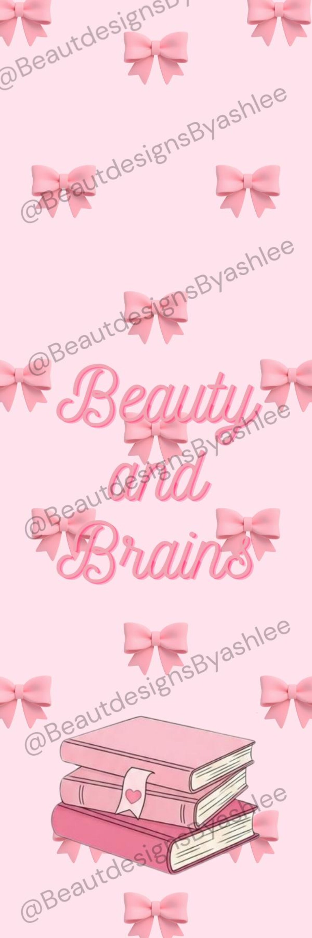 Pretty Pink Bow Bookmarks *printable* - Etsy
