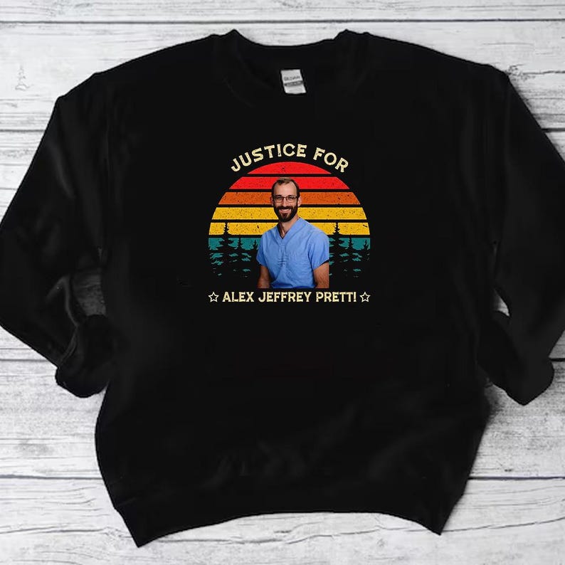 Justice for Alex Pretti Shirt, Demand Justice Now, True Crime Awareness ...