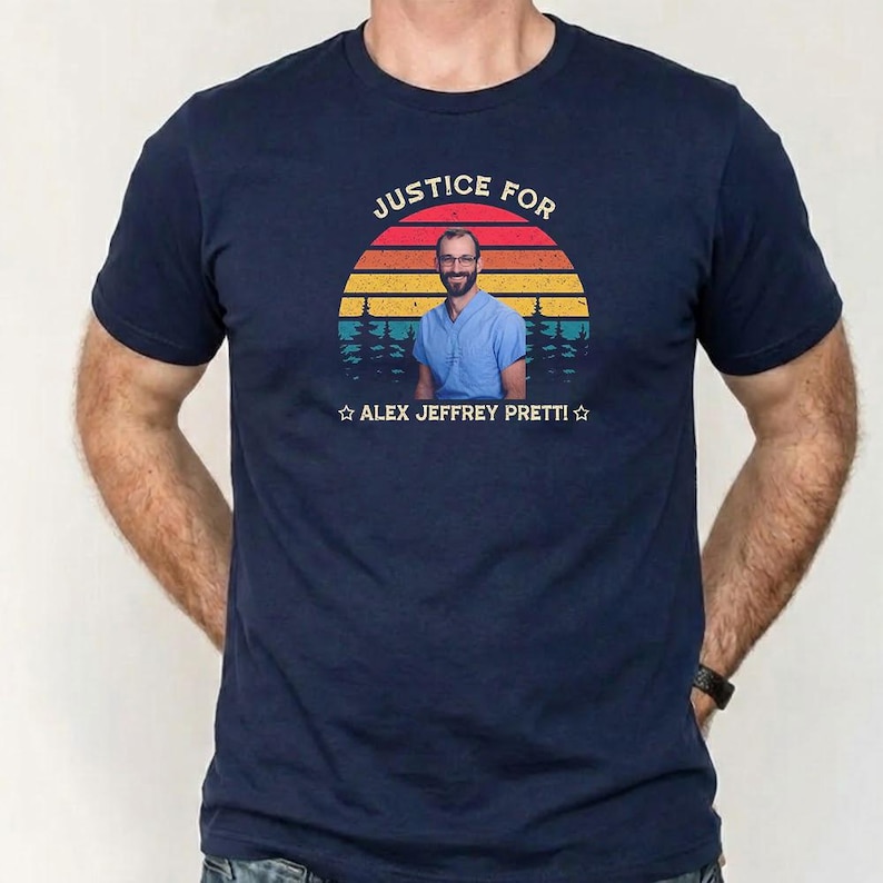 Justice for Alex Pretti Shirt, Demand Justice Now, True Crime Awareness ...