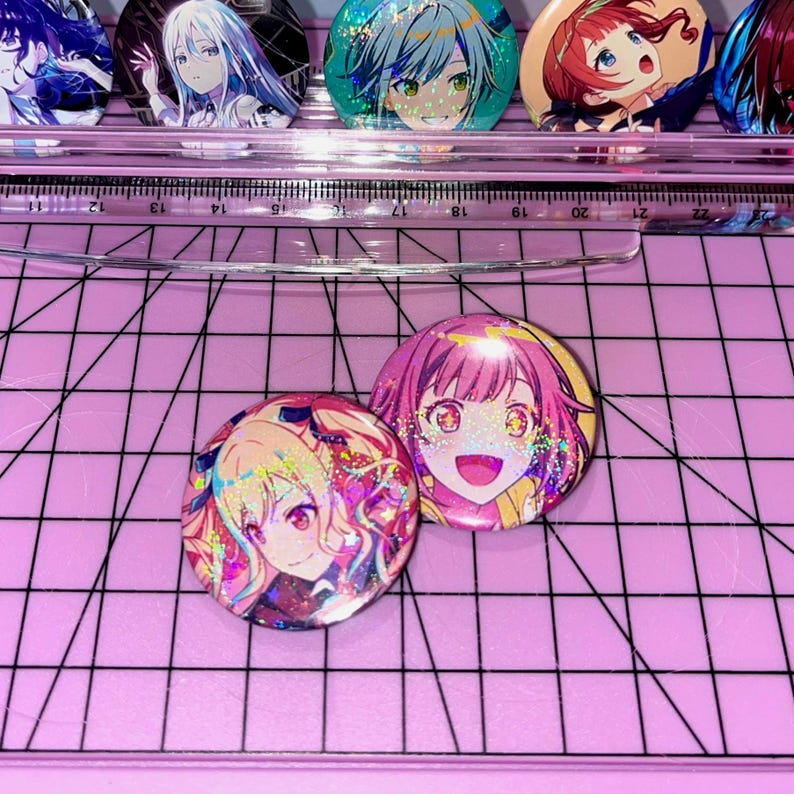 Custom Project Sekai Pin - Choose Any Card ! | 32mm Holographic PJSK ...