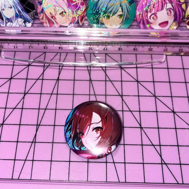 Custom Project Sekai Pin - Choose Any Card ! | 32mm Holographic PJSK ...