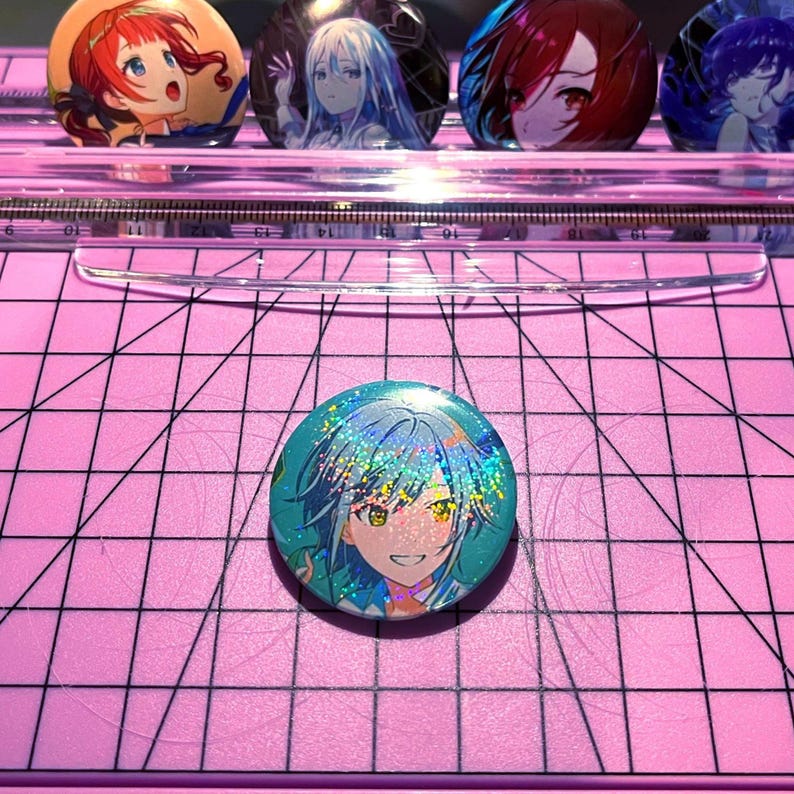 Custom Project Sekai Pin - Choose Any Card ! | 32mm Holographic PJSK ...