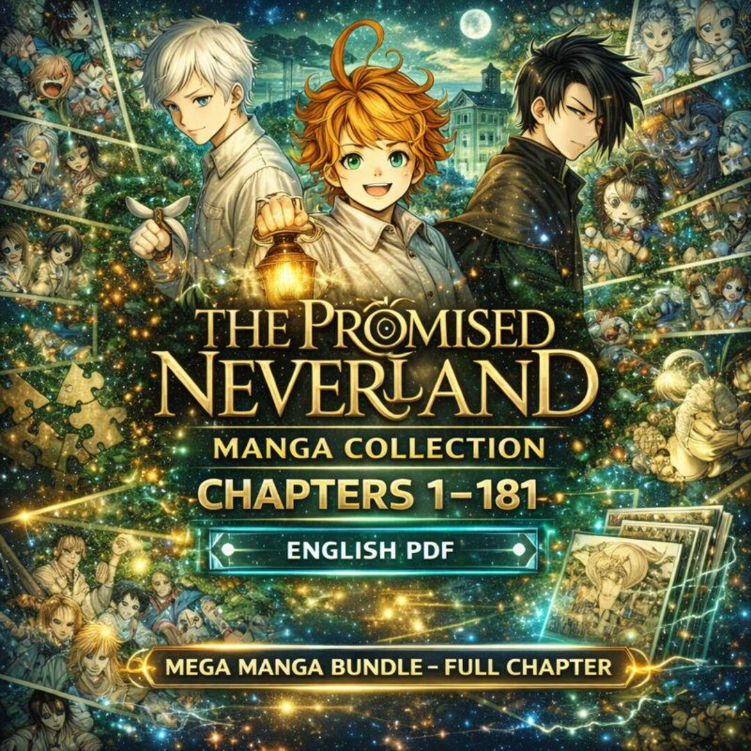The Promised Neverland Manga Complete, Chapters 1-181, English PDF ...