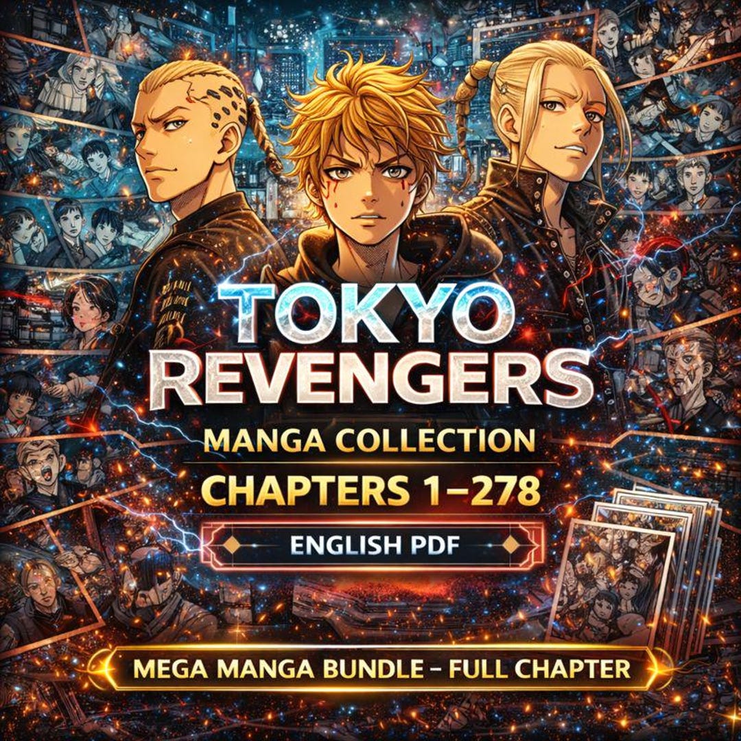 Tokyo Revengers Manga Complete, Chapters 1-278, English PDF, Time ...