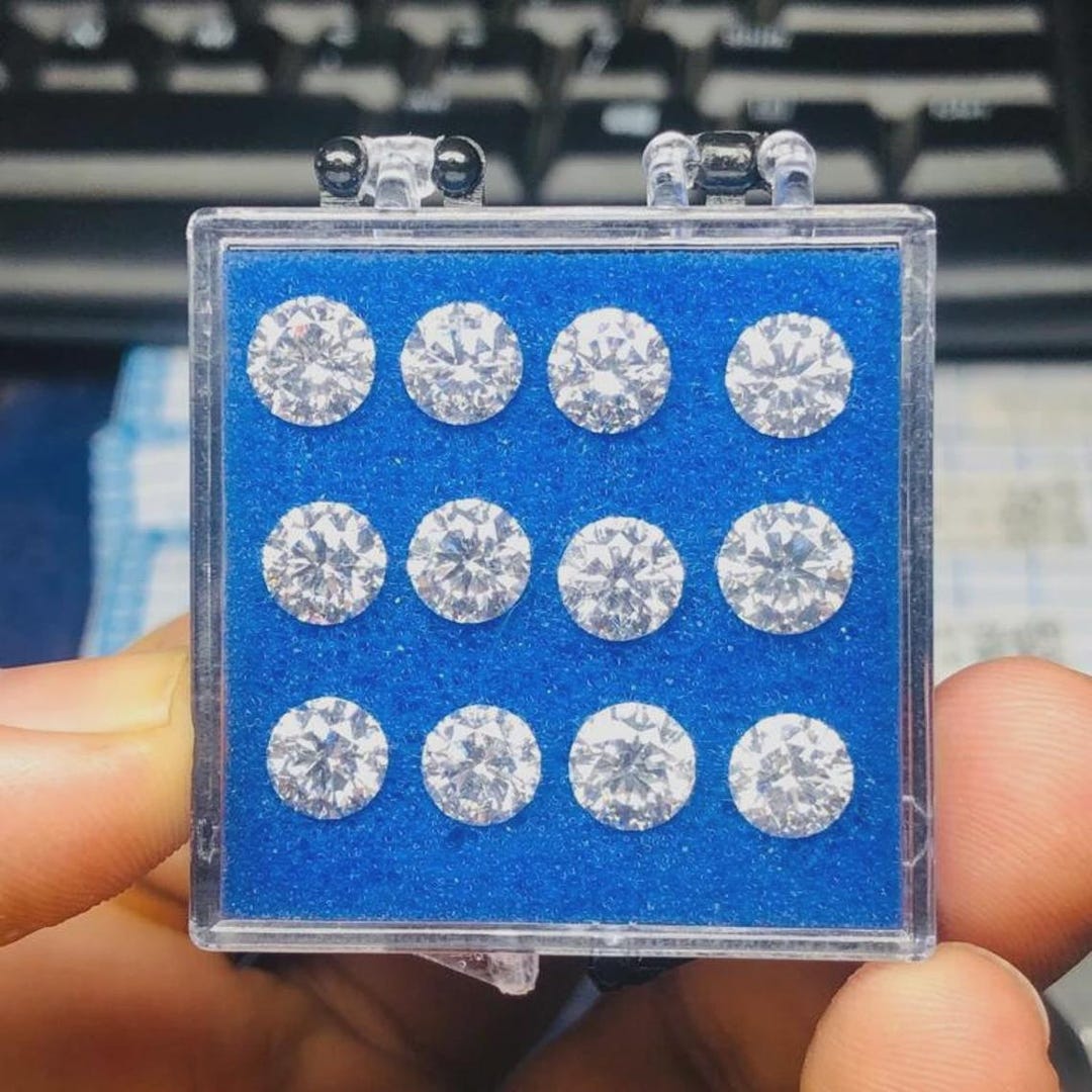 Round Cut CVD Lab Grown Loose Diamond (3.00-3.30 Mm) - Etsy