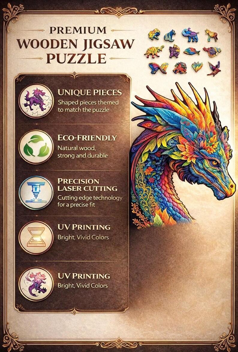 3D Bear Puzzle – Wooden 3D Model Kits for Adults to Build – Model Kits ...