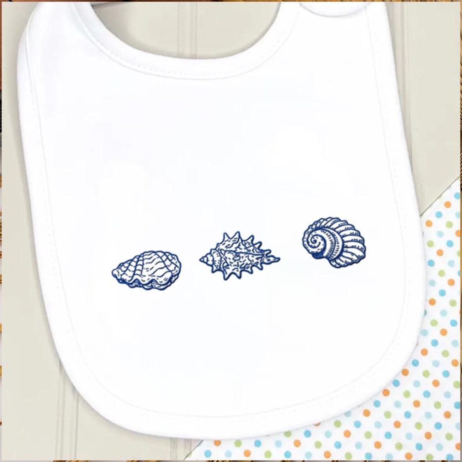 Sea Shells Embroidery Bundle File, Summer Embroidery Design, 5 Size ...