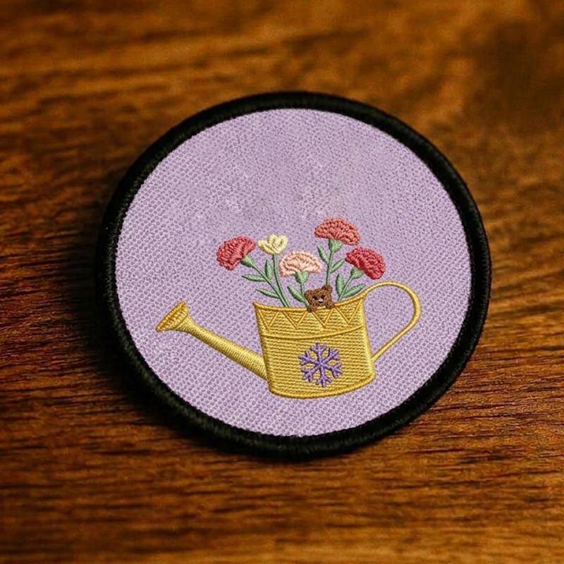 Patch Frames Embroidery File, in the Hoop Embroidery Design, 5 Size ...