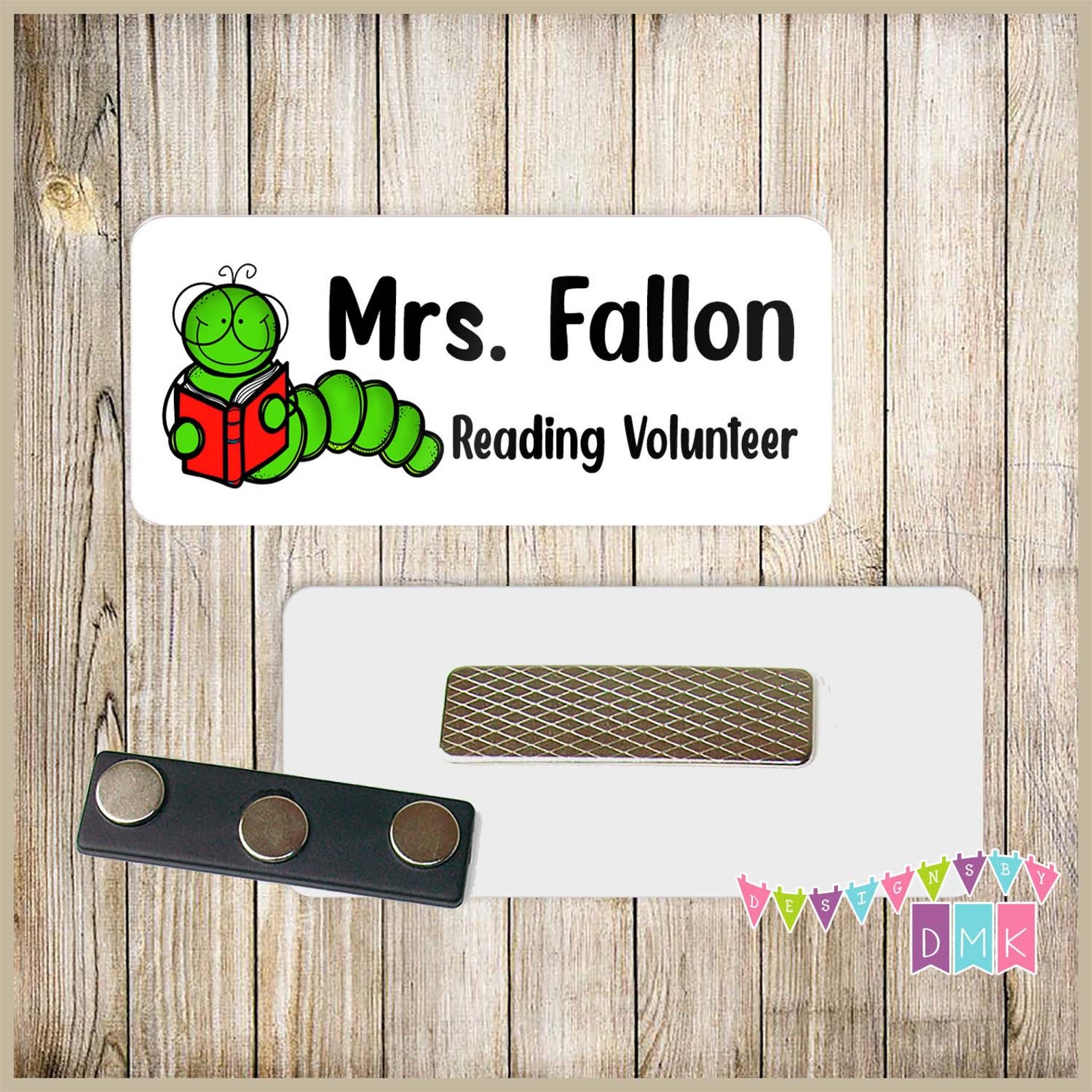 Librarian - Bookworm With Red Book - Reading Teacher - PERSONALIZED ...