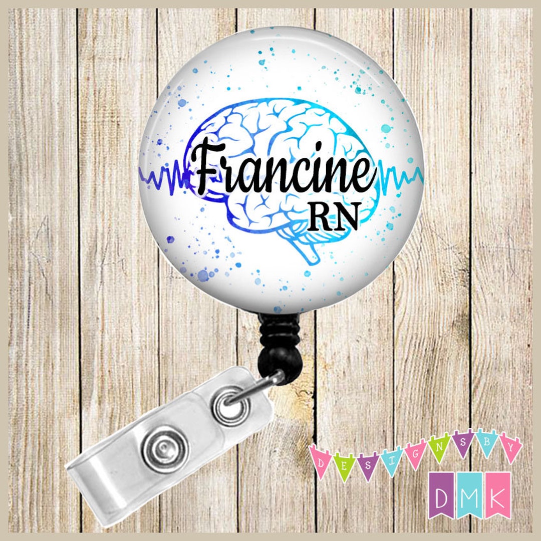 Neurology Brain Waves Blue & Teal Watercolor - Etsy