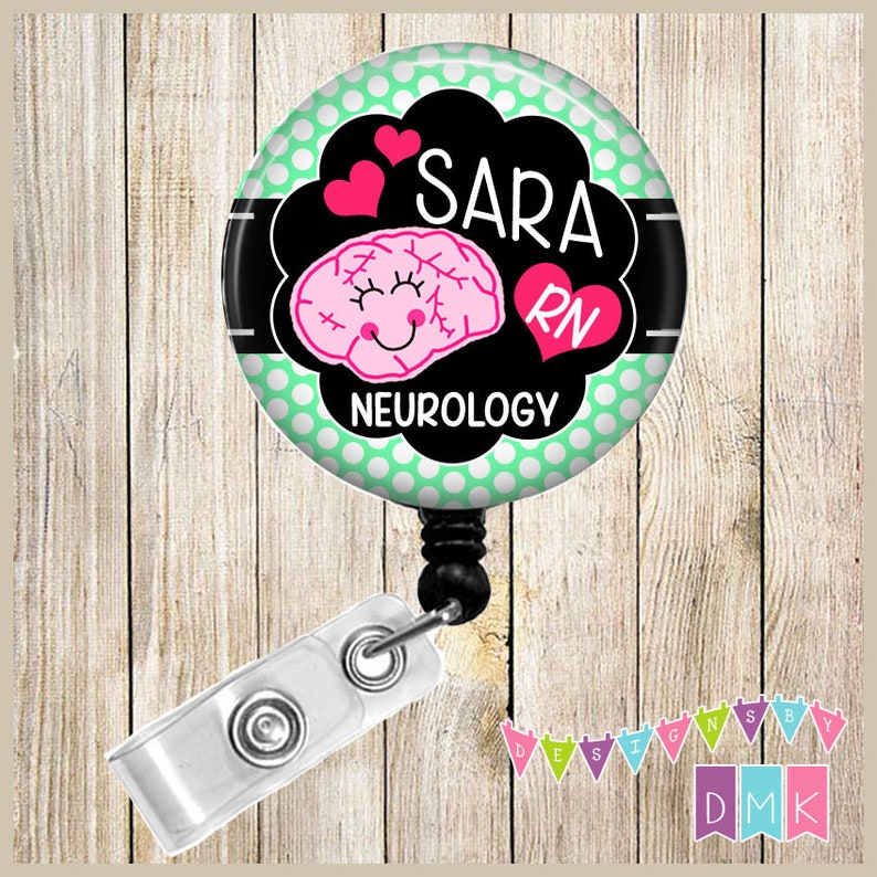 Bryelle the Brain Personalized Neurology Mint Green - Etsy