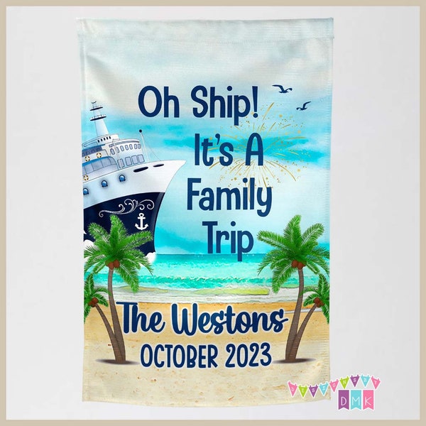 Aww Ship Its a Family Trip Svg - Etsy