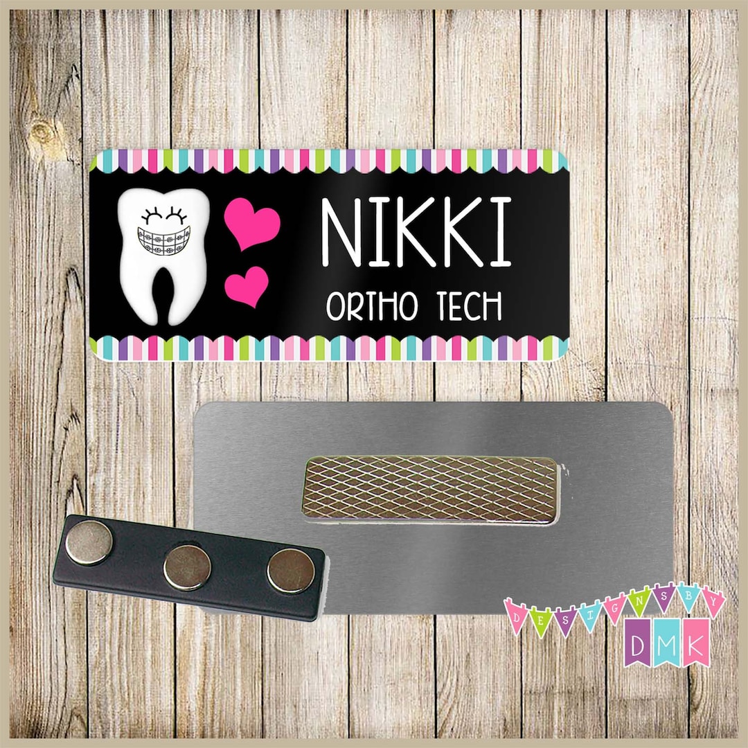 Braelyn the Brace Face - Black With Multi Border - Orthodontist ...