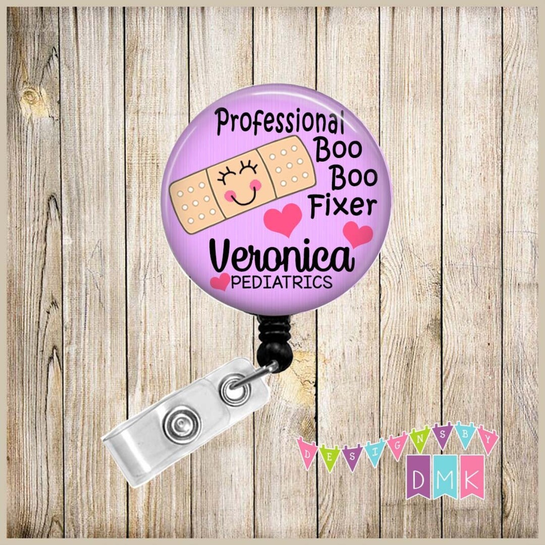 Professional Boo Boo Fixer - PERSONALIZED - You Choose CREDENTIALS ...