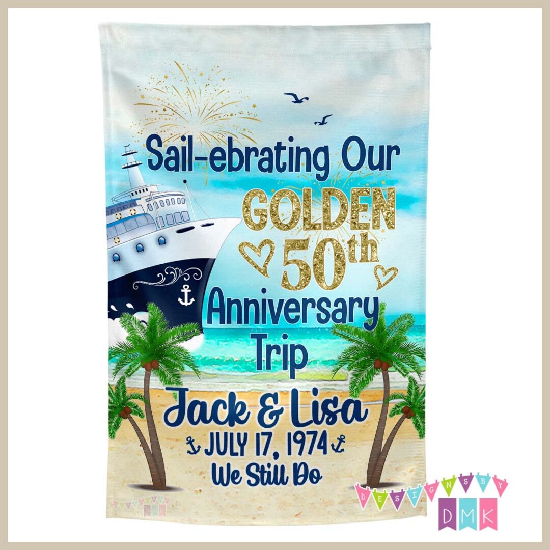 Sail-ebrating Our Golden 50th Anniversary - Cruise Door Decoration ...
