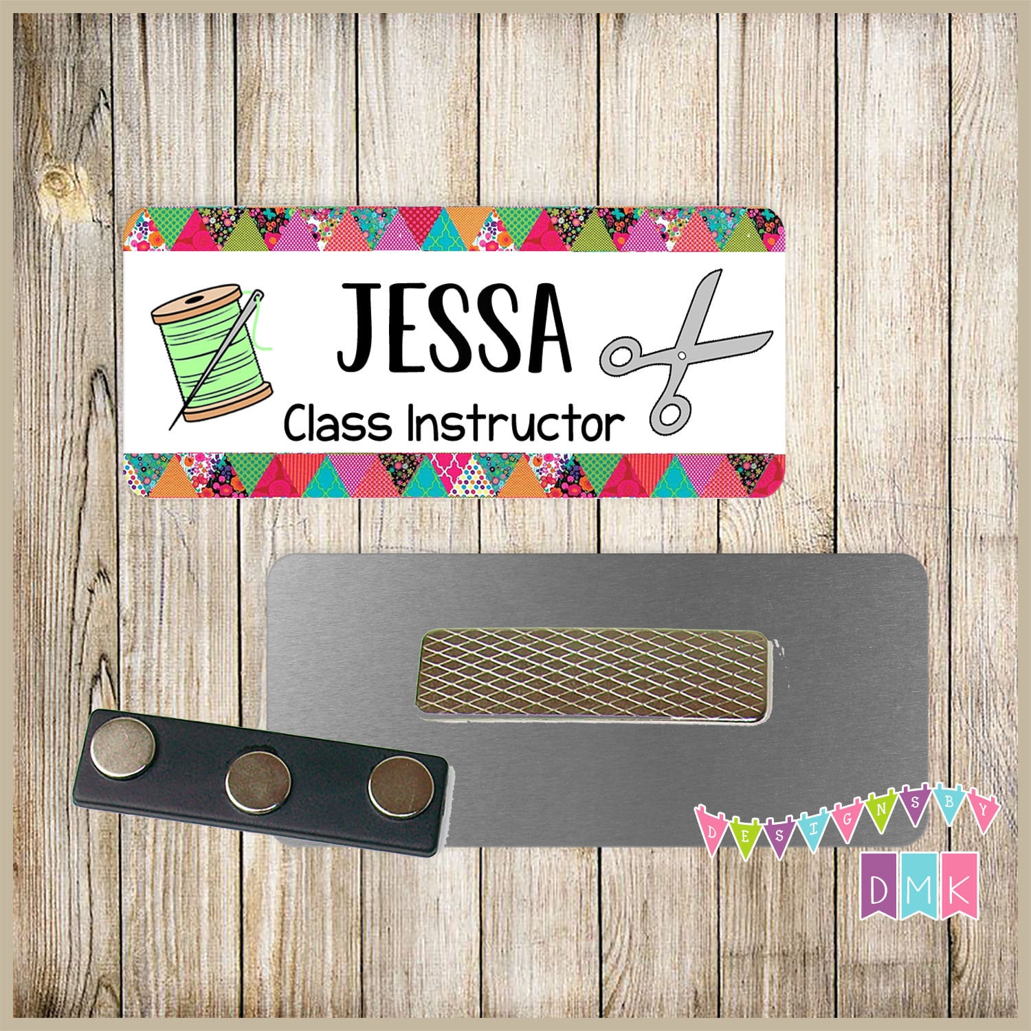 Professional Name Tag Borders