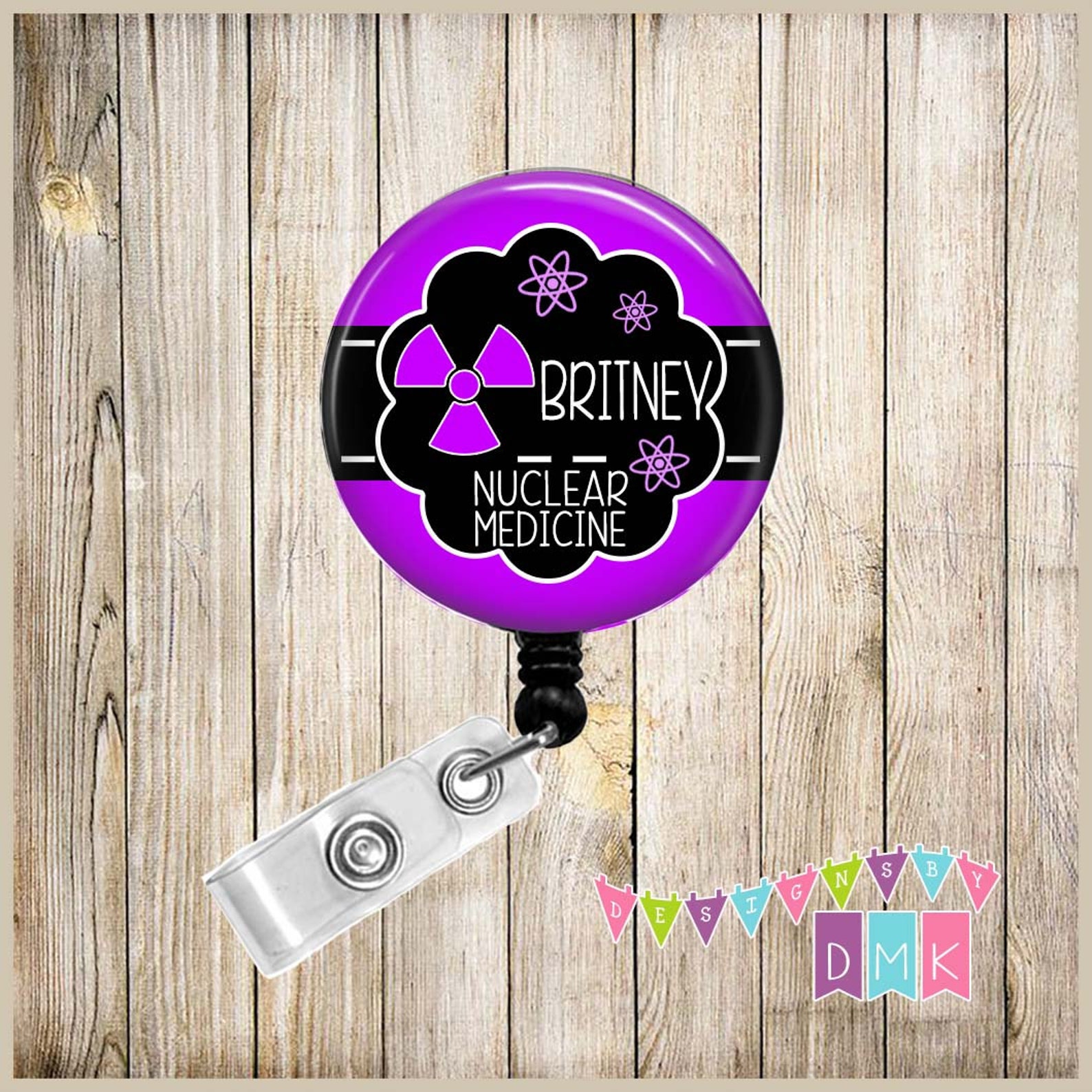 Personalized NUCLEAR MEDICINE Radioactive Symbol With - Etsy