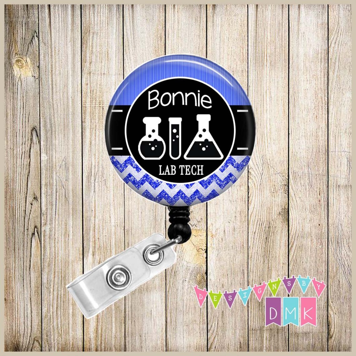 Personalized Lab Tech With Beakers Laboratory Glitter | Etsy