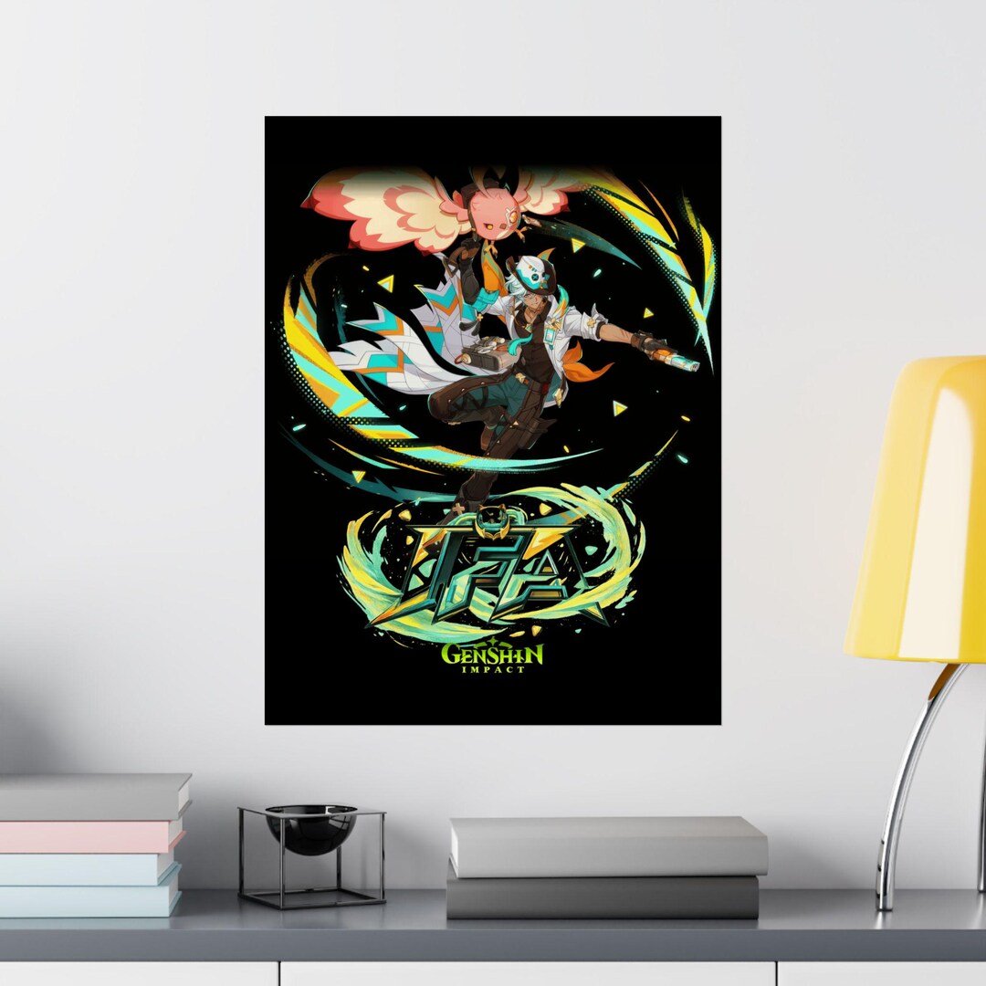 Aesthetic Ifa Genshin Impact Graphic Game Posters - Etsy