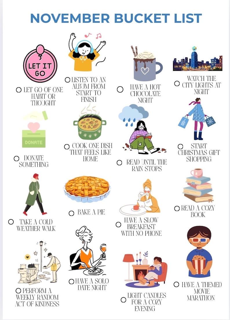 2026 Bucket List - June Birthday Edition - Etsy