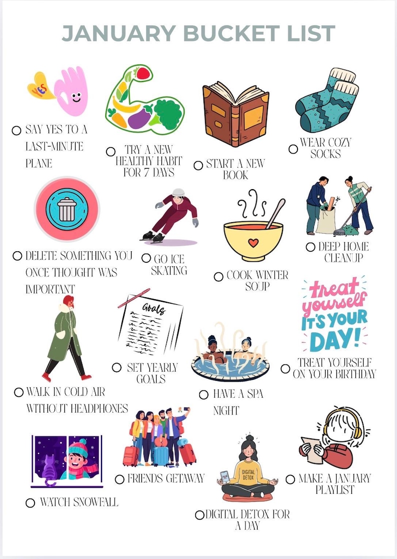 2026 Bucket List - May Birthday Edition - Etsy