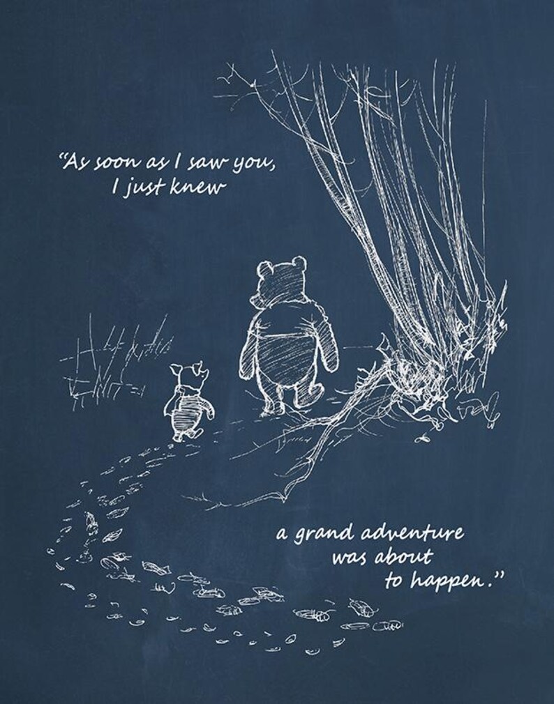 As Soon as I Saw You I Knew a Grand Adventure Was About to Happen Quote ...