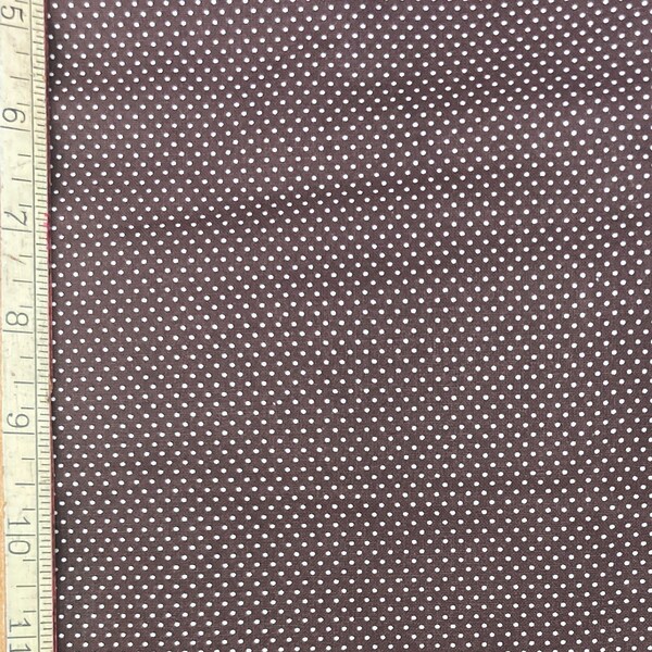Brown Polka Dot Fabric - Etsy